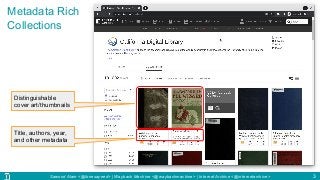 CDX Summary: Web Archival Collection Insights | PPT