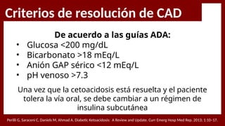 cetoacidosis diabética y estado hiperosmolar | PPTX