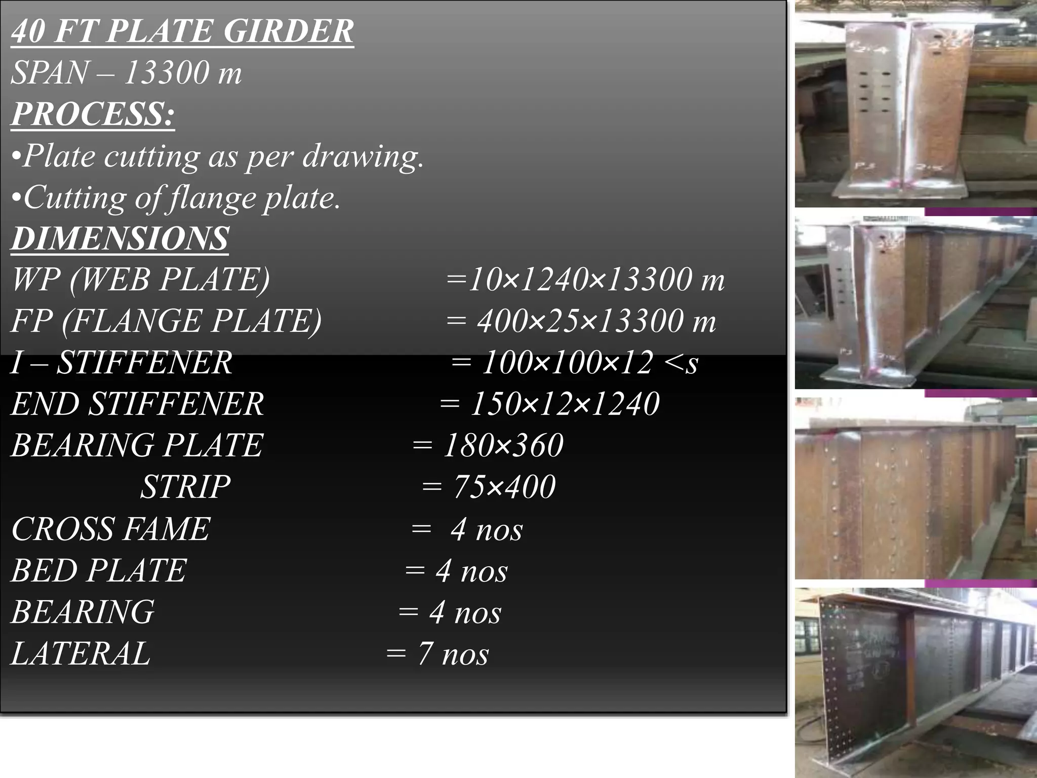 STEEL BRIDGE GIRDERS & PSC BRIDGE SLABS | PPTX