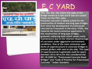 STEEL BRIDGE GIRDERS & PSC BRIDGE SLABS | PPTX