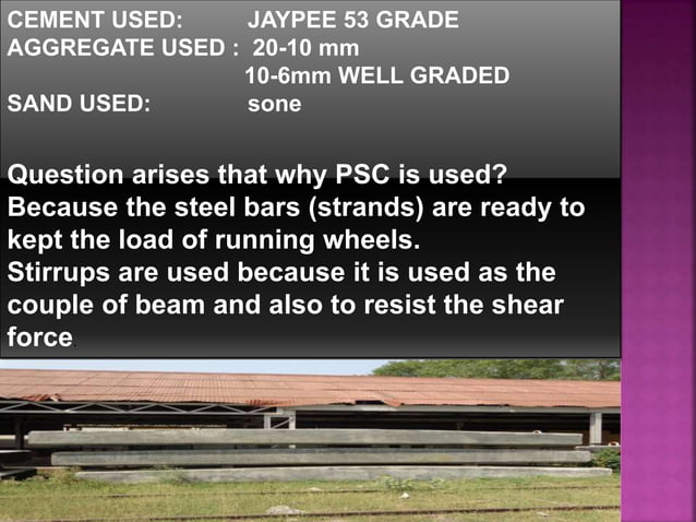 Steel Bridge Girders And Psc Bridge Slabs Ppt