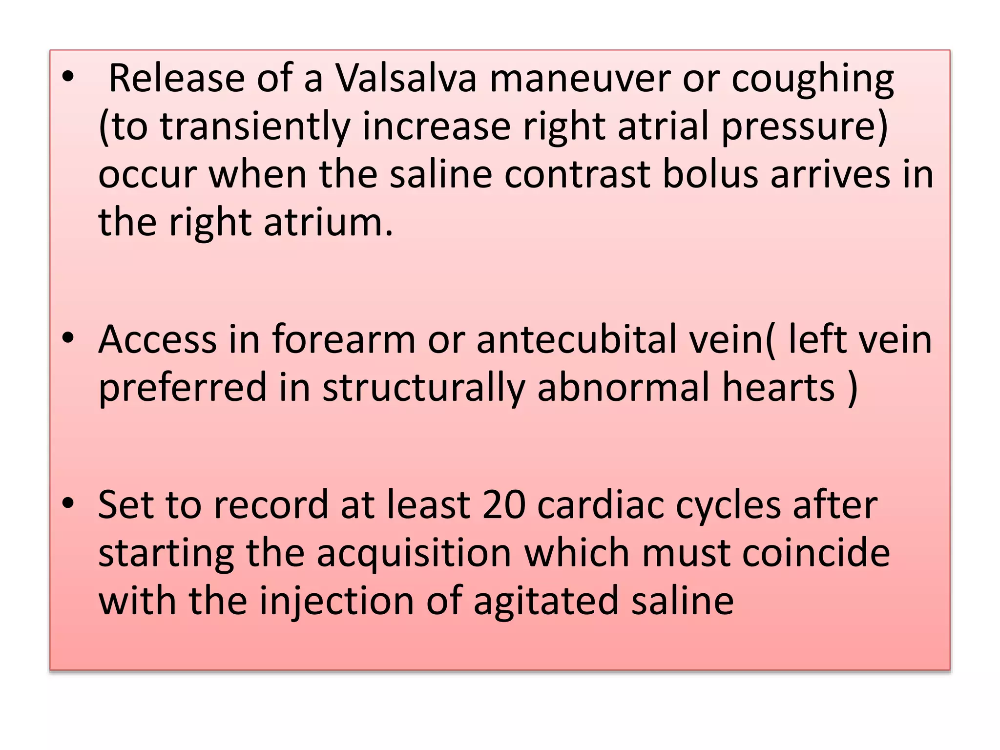 Contrast Echocardiography | PPTX