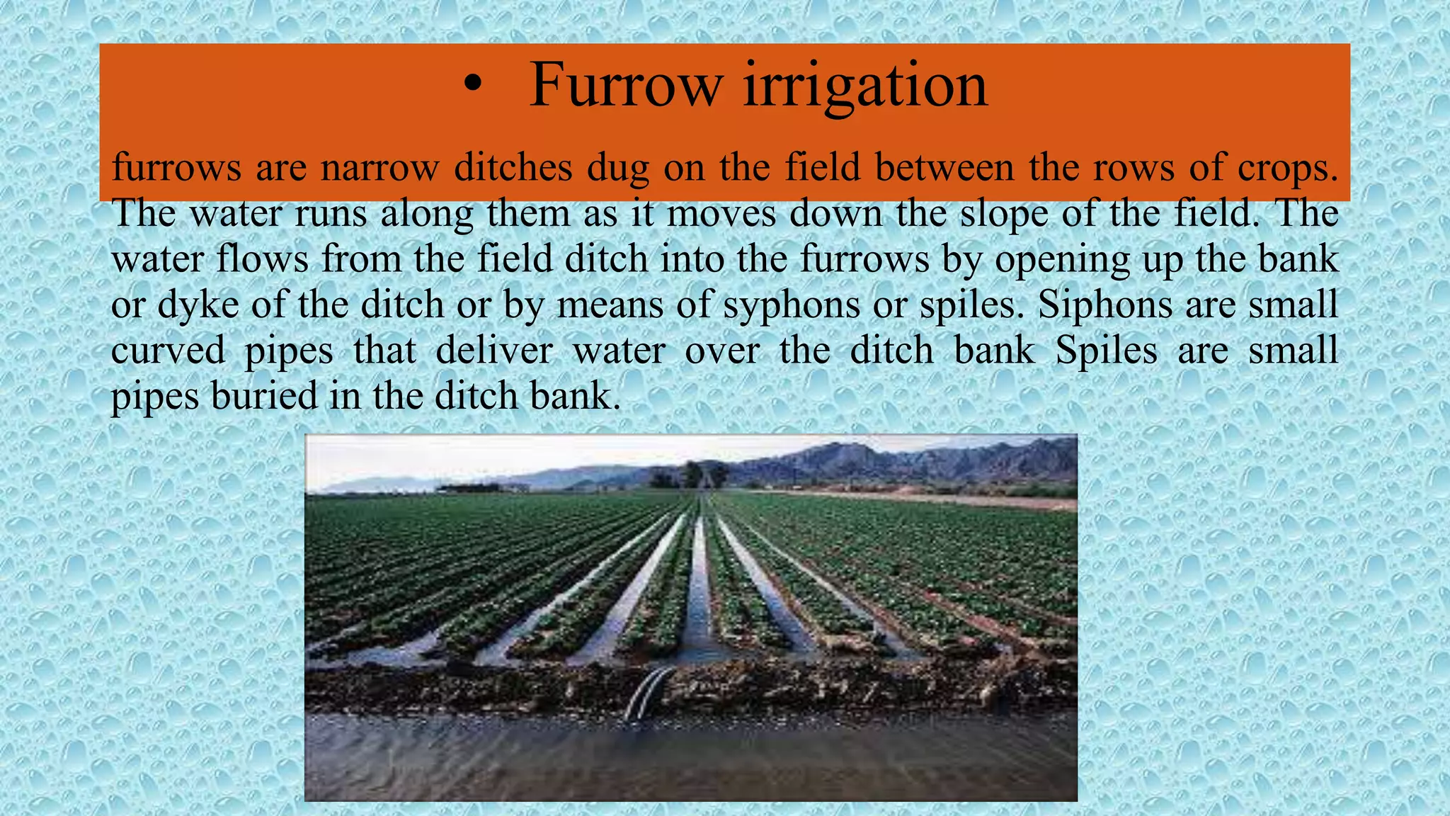 Ce 317 irrigation and hydraulic structures 6th | PPTX