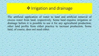 Ce 317 irrigation and hydraulic structures 6th | PPTX