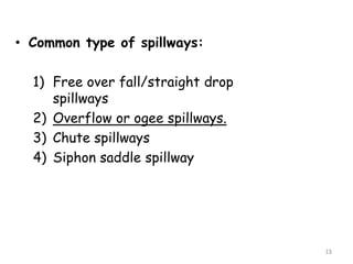 Ce 3205-lecture-08-spillways | PPT
