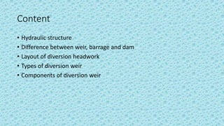 Ce 413 hydraulic structures 8th | PPTX