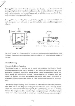 Ce 451 part 2 (track fitting & fastenings) | PDF