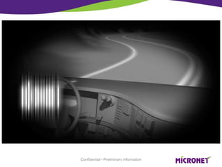 Micronet CE500 Mobile Data Terminal Presentation | PPTX