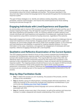 Department of Housing and Urban Development – CE Equity Coordinated ...