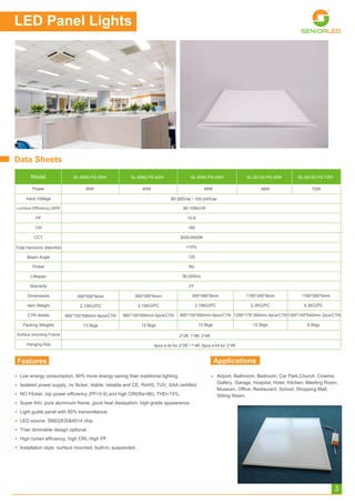 CE Indoor Lights Catalog from SeniorLED, China | PDF