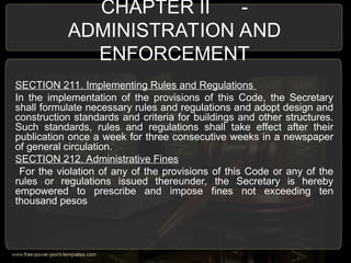 National Building Code of the Philippines (Republic Act no. 6541).pptx