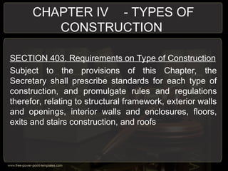 National Building Code of the Philippines (Republic Act no. 6541).pptx