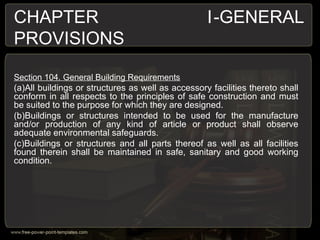 National Building Code of the Philippines (Republic Act no. 6541).pptx