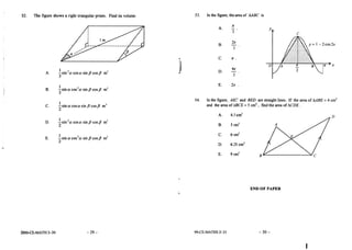 Ce Maths 2000 Paper2(E) | PDF