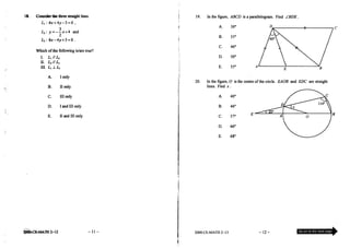 Ce Maths 2000 Paper2(E) | PDF