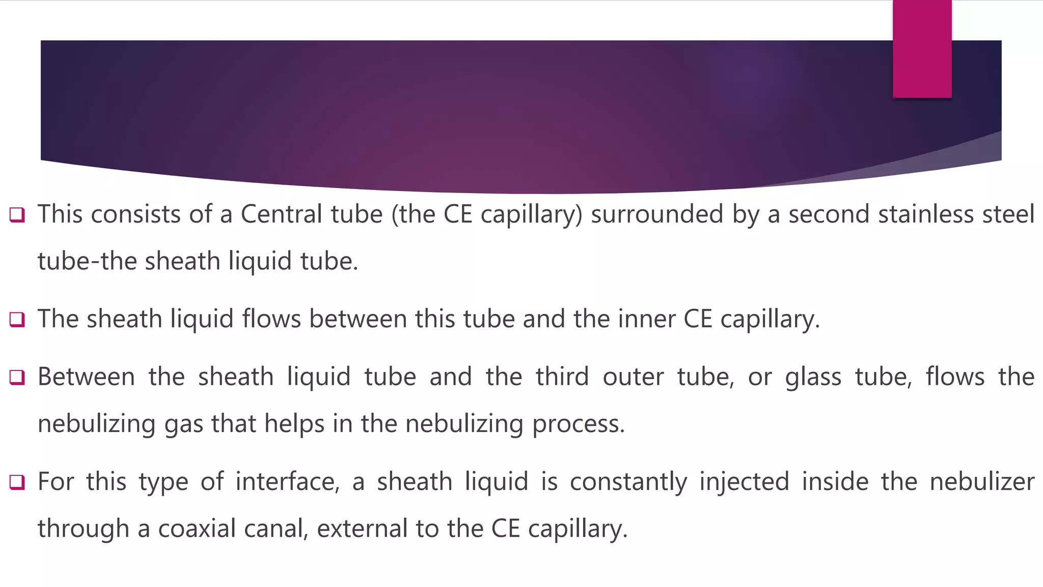Capillary Electrophoresis-Mass Spectrometry | PPTX