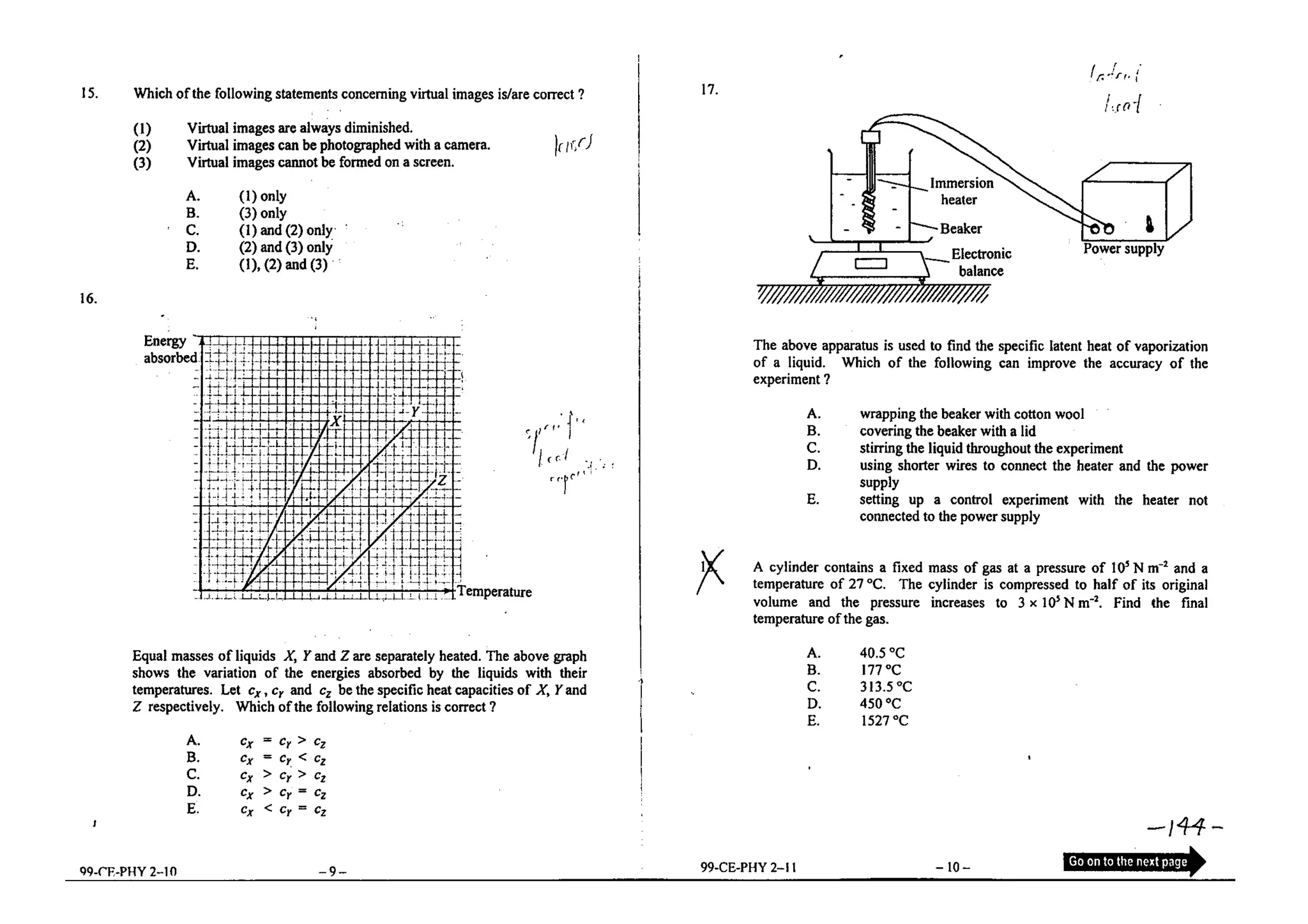 Ce Physics 1999 Paper2(E) | PPT