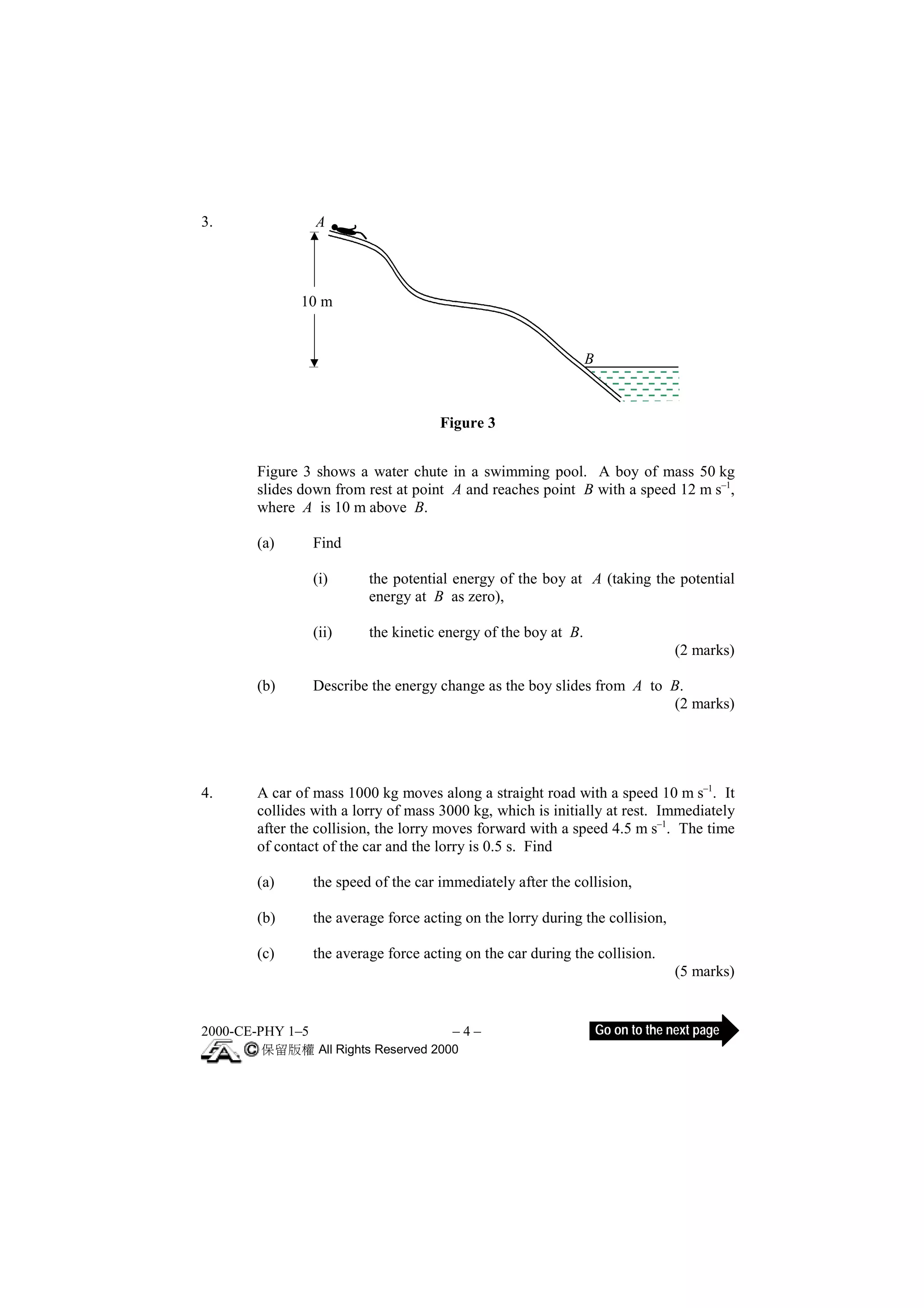 Ce Physics 2000 Paper1(E) | PDF