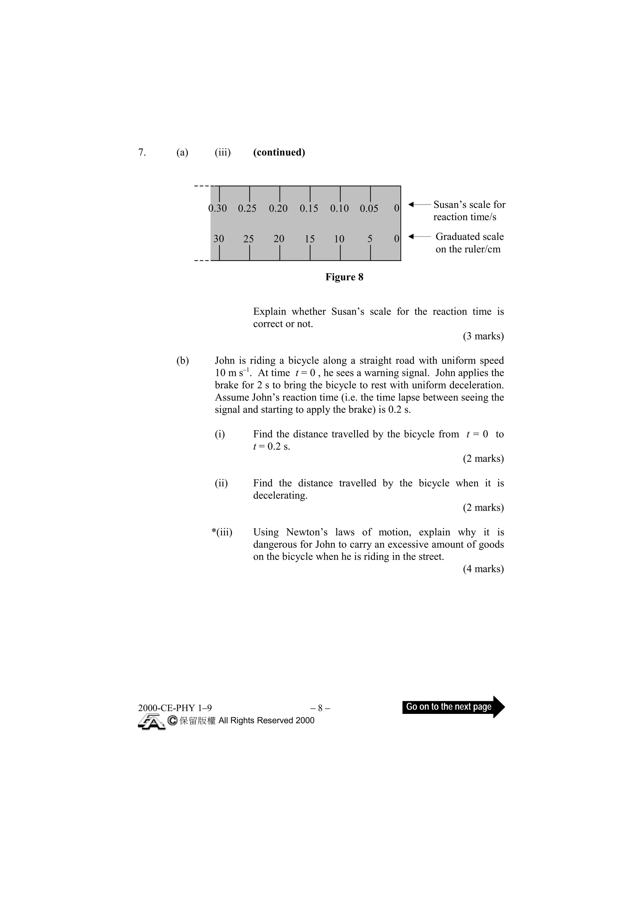 Ce Physics 2000 Paper1(E) | PDF