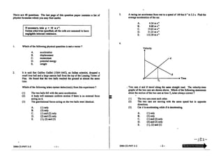 Ce Physics 2000 Paper2(E) | PDF