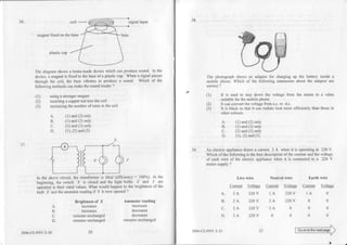 Ce Physics 2006 Paper2(E) | PDF