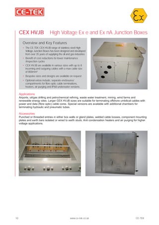 Ce-Tek - Industrial, High Voltage & Hazardous Area Electrical ...