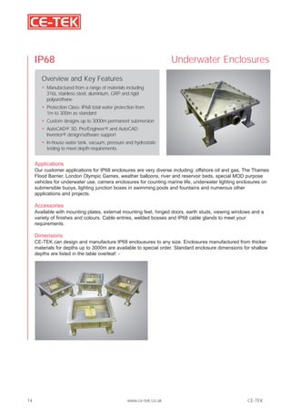 Ce-Tek - Industrial, High Voltage & Hazardous Area Electrical ...