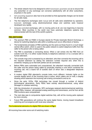 Telecommunication systems | PDF