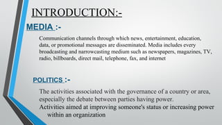 Media and Politics | PPT