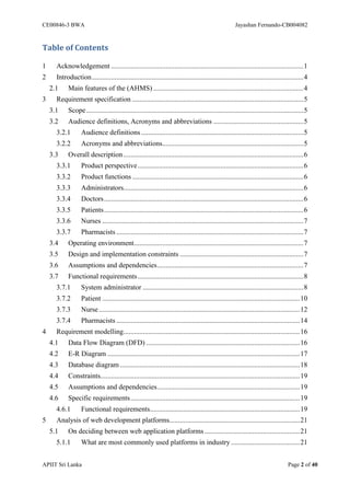 The Hospital Management System-individual assignment-jayashan-cb004082 ...