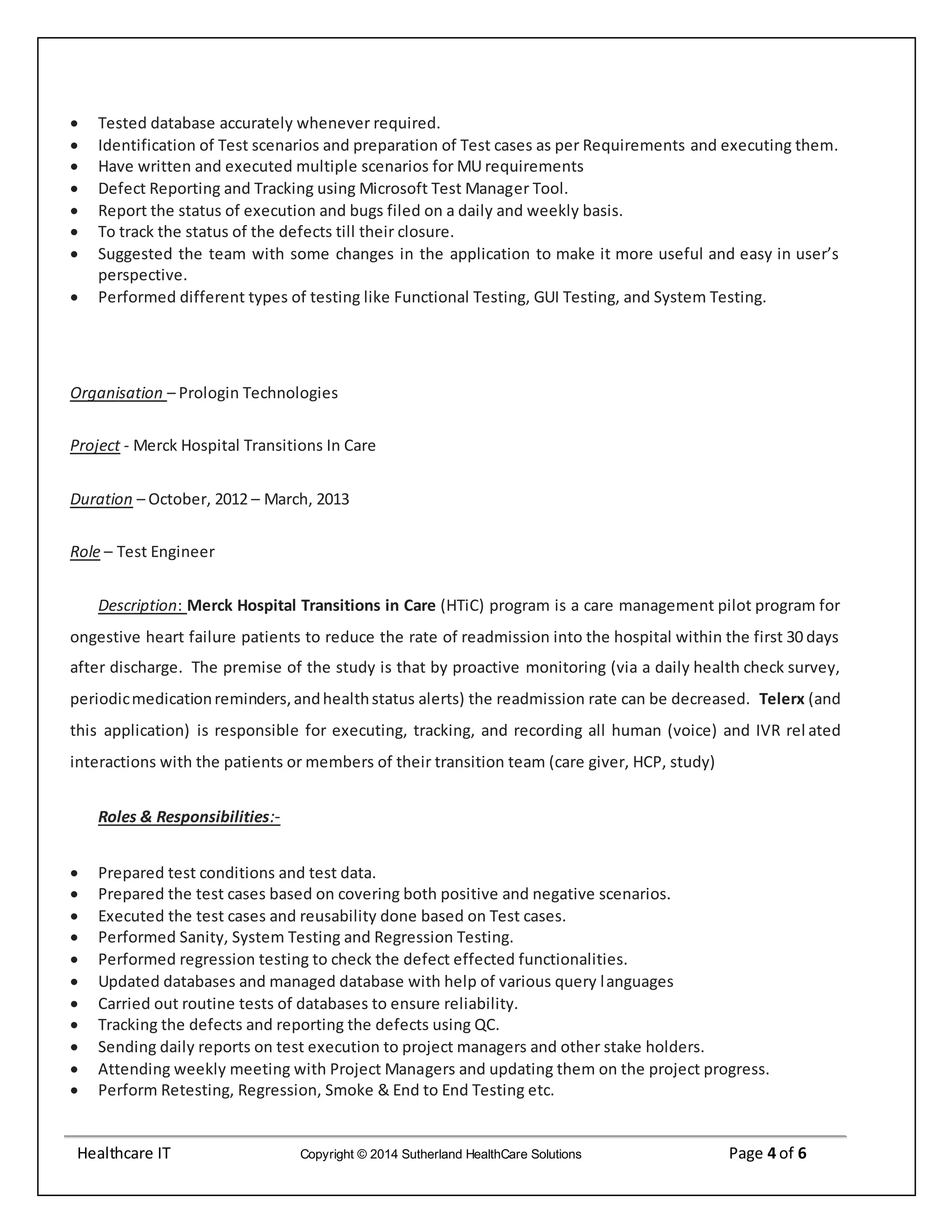 Sanjeevi Scrum Master Profile | DOCX