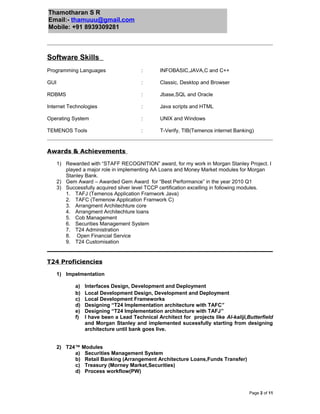 Thamotharan_CV | DOC