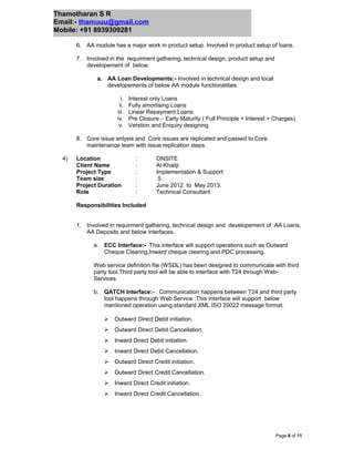 Thamotharan_CV | DOC