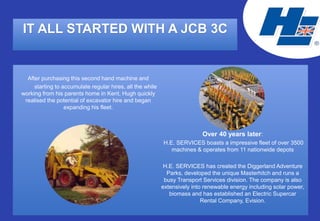 H.E. SERVICES (plant Hire) Presentation | PPSX