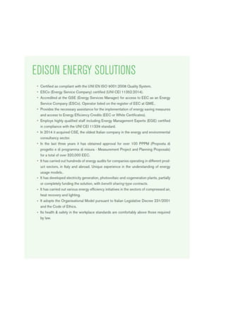 Edison Energy Solutions_brochure ENG | PDF