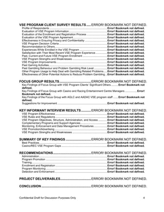 VSE Program Evaluation Exec Sum | PDF