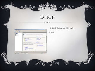 DHCP in Windows Server 2008 | PPT
