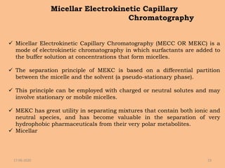 Capillary electrophoresis | PPTX