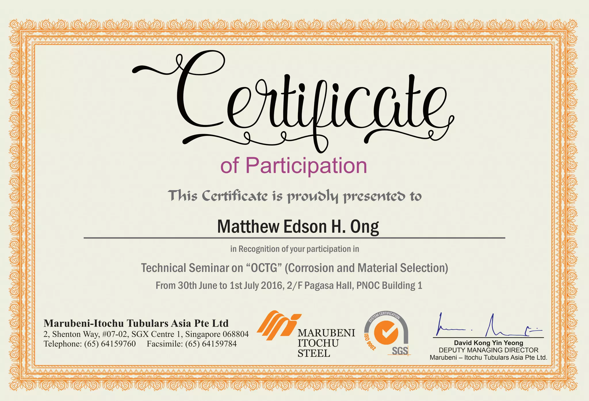 OCTG Materials Selection Seminar | PDF