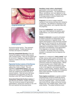Differential Dignosis of Oral Mucosal lesions | PDF