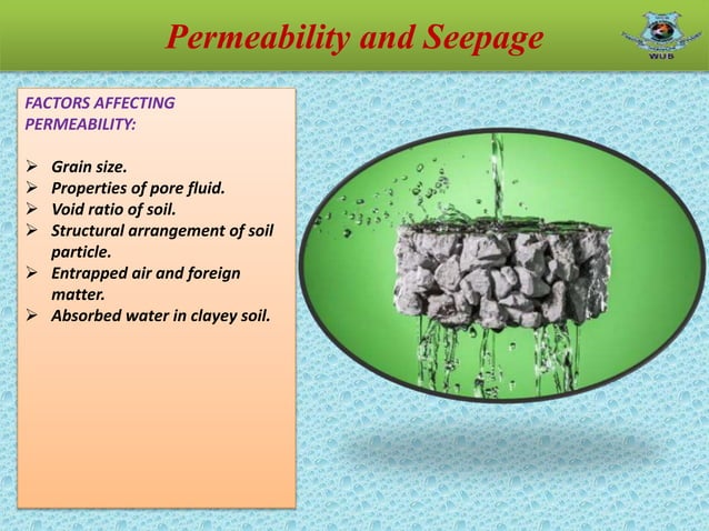 Permeability and Seepage Lecture 1 about Introduction | PPT
