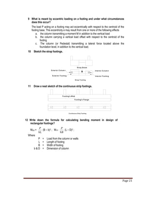 Ce1302 design of rc elements | PDF