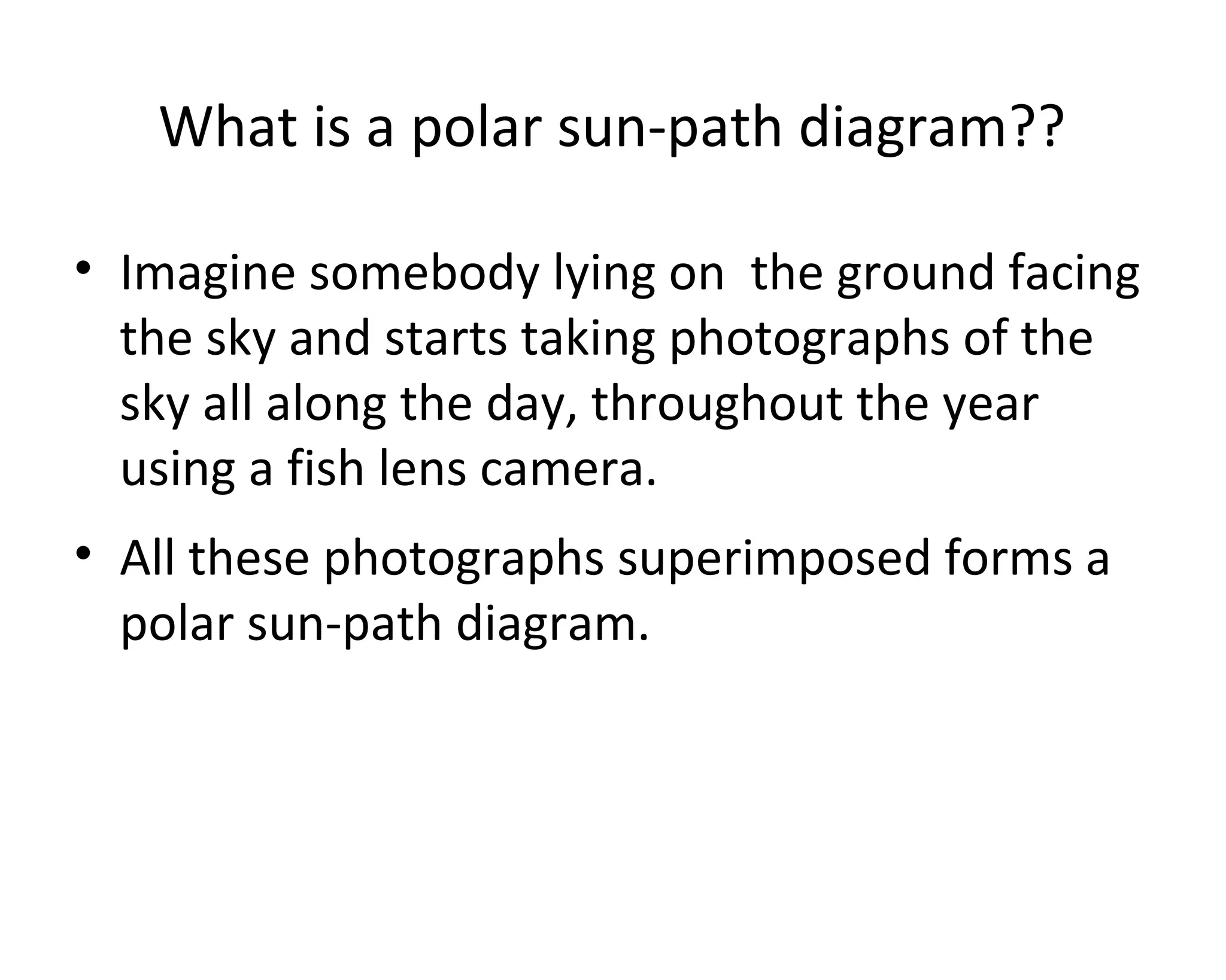 sunpath diagrams- different forms and their uses in functional design | PPS