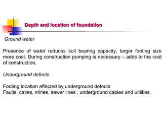 Soil geotechnical engineering and foundation engineering | PPT