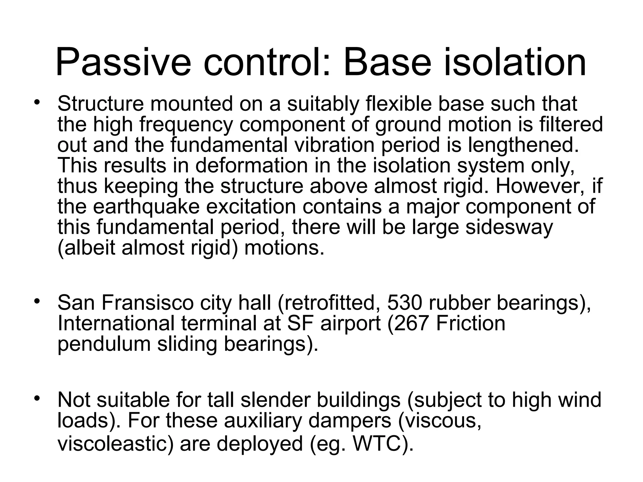 presentation on vibration control applications | PPT