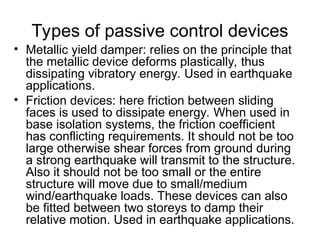 presentation on vibration control applications | PPT
