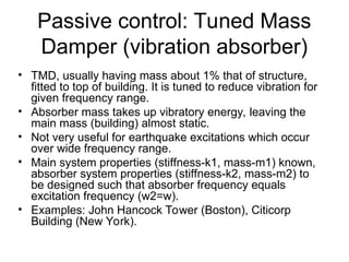 presentation on vibration control applications | PPT