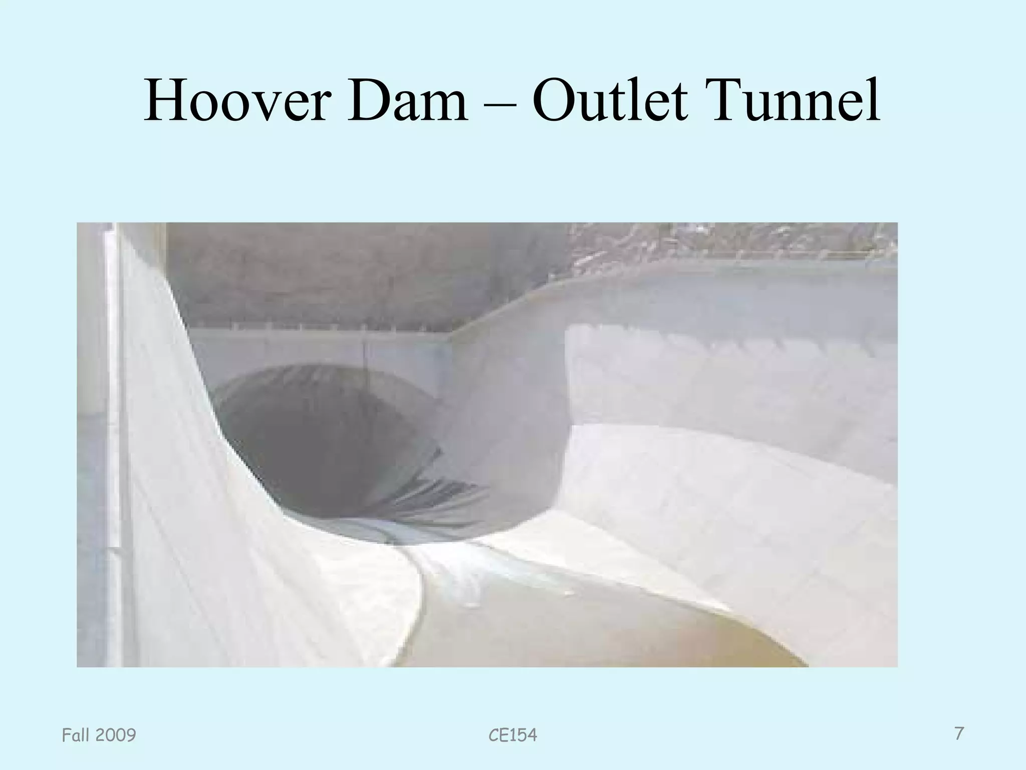 Ce154 lecture 3 reservoirs, spillways, & energy dissipators | PPT