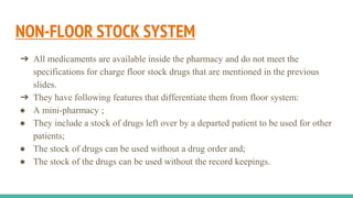 Drug Distribution in Hospital Pharmacy | PPTX | Pharmaceutical Industry ...