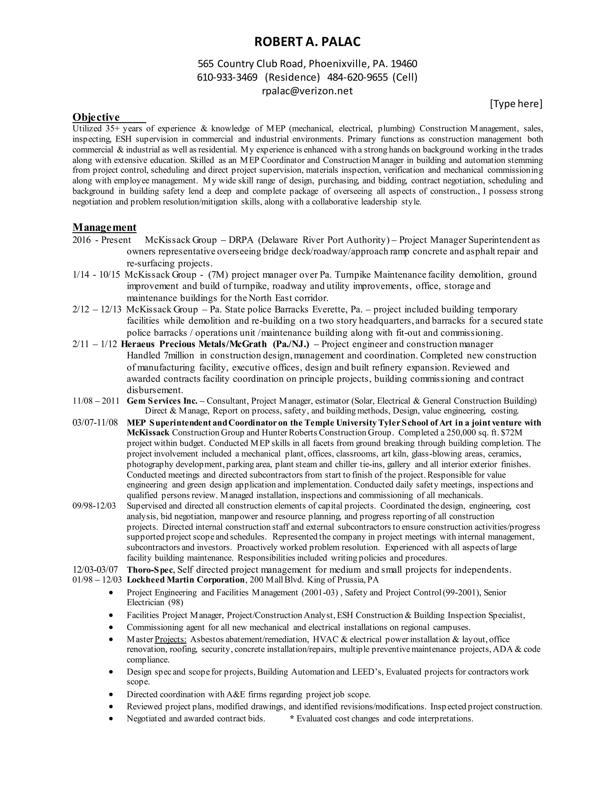2016 Bob resume (003) | DOCX